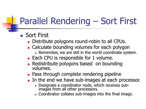 Ppt Parallel Graphics Rendering Powerpoint Presentation Free