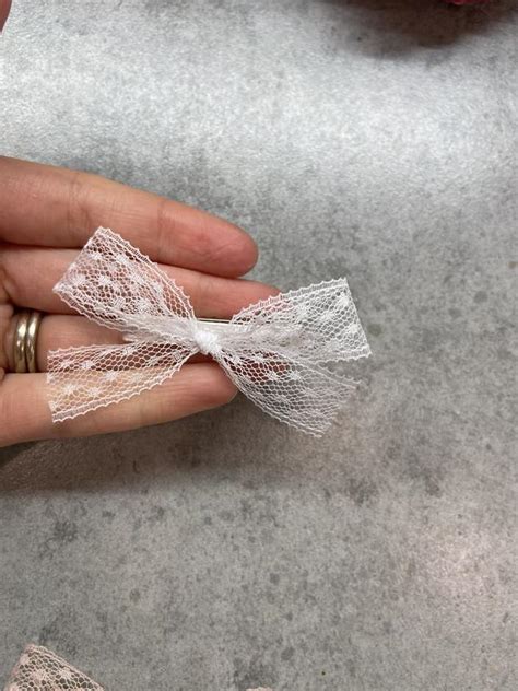 Заколка заколка бантик бантик бантик ручної роьоти — цена 20 грн в каталоге Заколки Купить