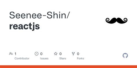 GitHub Seenee Shin Reactjs