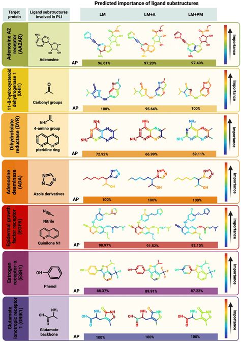 salient feature maps of ligands during pla net training stages salient