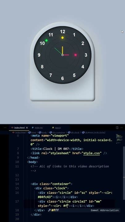 Table Clock Js Project Css Animation Tableclock Jsproject