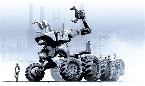 Maintenance Bot Wheels 2 By Macksztaba R Imaginaryrobotics