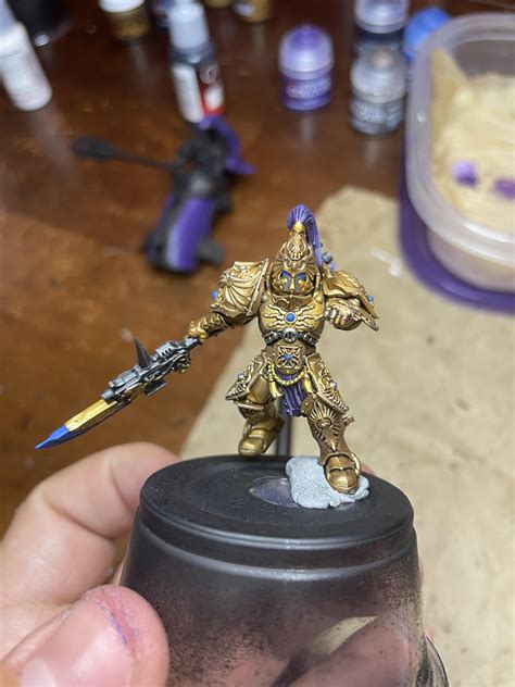 Test Model For A Whole Custodes Army I Bought In My Hubris R Warhammer40k
