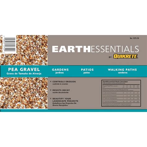 Earthessentials By Quikrete 0 5 Cu Ft Multicolor Decorative Rock 0 5