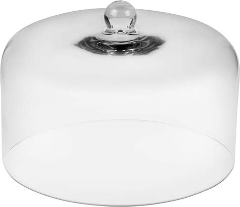 Twakutwaku 12 Wide Handmade Sturdy Glass Cake Dome Cake