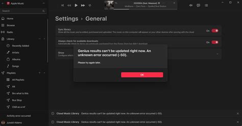 can t sync library to new windows app r applemusic