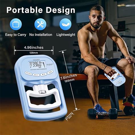 Finger Strength Trainer Digital Grip Strength Tester And Trainer