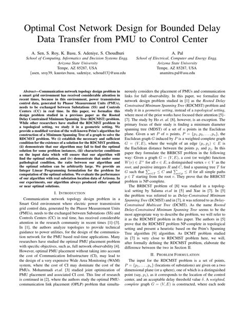 Pdf Optimal Cost Network Design For Bounded Delay Data Transfer From
