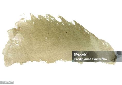 추상 수채화 얼룩 진한 녹색 카키 배경 손으로 그린 질감 스팟 잔디 언덕 힐록 카드 포스터 배너 로고에 대한 Strocke 색상 아프리카 디자인 0명에 대한 스톡 벡터 아트