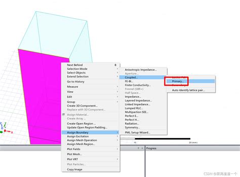 Hfss（ansys Electronics）使用主从边界条件（master And Slave）设计周期阵列天线（array Antenna