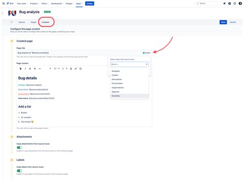 How To Create A Confluence Page Linked To A Jira C Atlassian Community