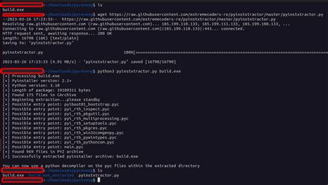 pyinstaller reverse engineering 🐕 🪦