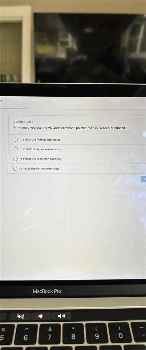 Solved Question 3 ﻿of 4why Would You Use The Vs Code Command