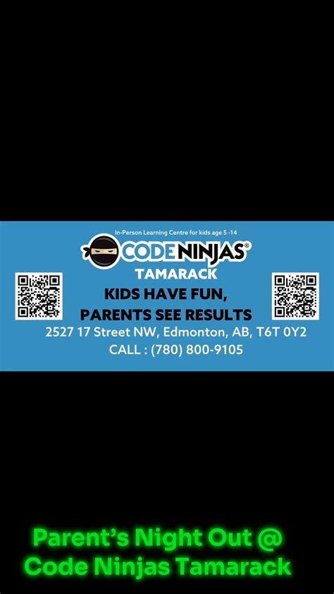 Code Ninjas Tamarack Edmonton Ab