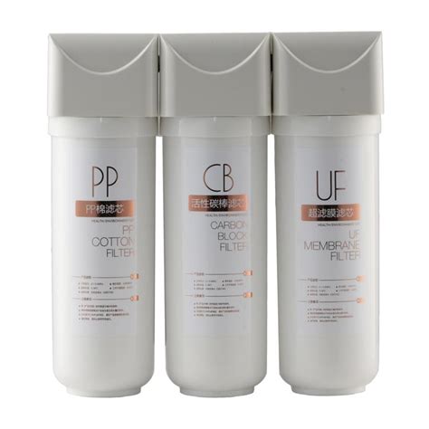 China Structured Water Filter Under Sink Deluxe Filter System Single Stages Auautal