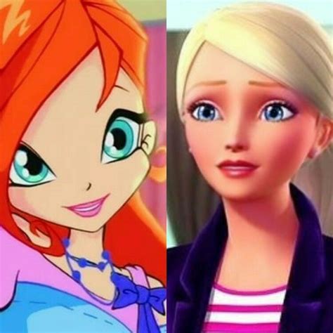 Winx Club Bloom And Barbie