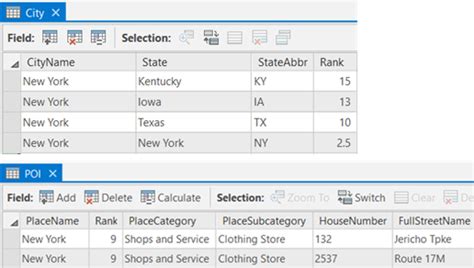 Geocode Results And Suggestions Sorted By Rank—arcgis Pro Documentation