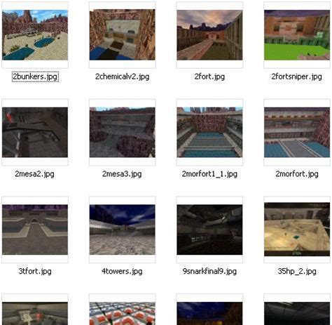 CS 1 6 1000 Map Pack