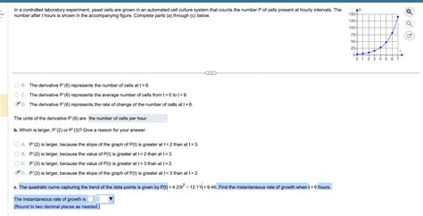 Solved In A Controlled Laboratory Experiment Yeast Cells