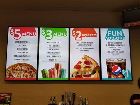 Menu At Chuck E Cheese Pizzeria Boynton Beach