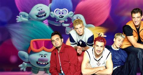 Nsync Gets Magical Makeover With First Glimpse Of Trolls Band Together