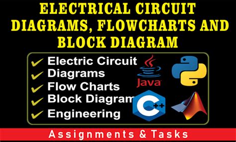 Do Electrical Circuit Diagrams Flowcharts And Block Diagram By Huzaifa45321 Fiverr