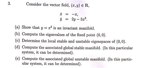 consider the vector field x y element r x x