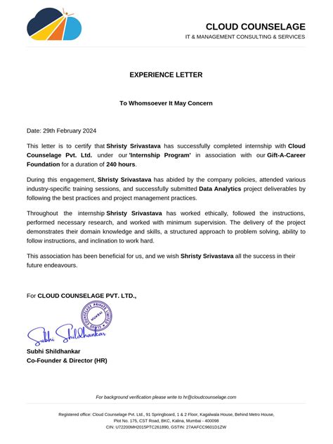 Shristy Srivastava On Linkedin Dataanalytics Internshipexperience Msexcel Powerbi