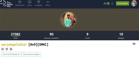 Aaryan Golatkar On Linkedin Learning Tryhackme Cybersecurity