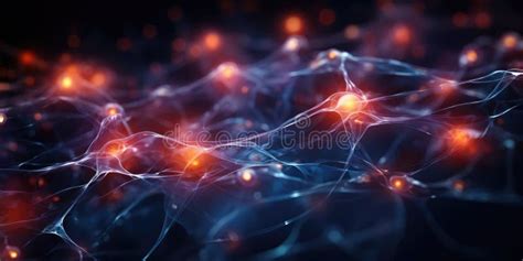 Abstract Neural Background Ai Generated Stock Image Image Of Analytics Modern