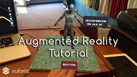 How To Augmented Reality App Tutorial Virtual Buttons With Unity And Vuforia Augmented Reality