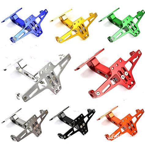 Motorcycle Accessories Turn Signal Light Bracket Cnc Led Light License