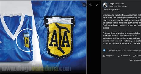 День Дієго Марадона надав невідомий факт про спеціальні сорочки які
