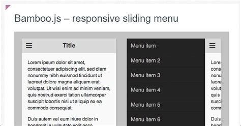 Responsive Mobile Menu In Bootstrap