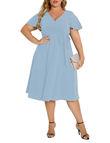 I Tested The Perfect Plus Size Light Blue Dress For Every Occasion