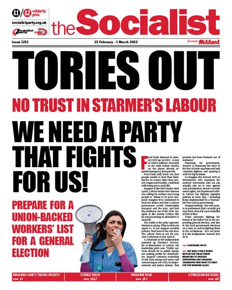 The Socialist Issue 1215 Socialist Party