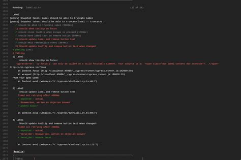 label door `it only ` worden niet alle tests gedraaid · issue 2134