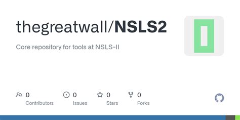Github Thegreatwallnsls2 Core Repository For Tools At Nsls Ii