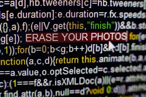 Premium Photo Macro Photo Of Computer Screen With Program Source Code