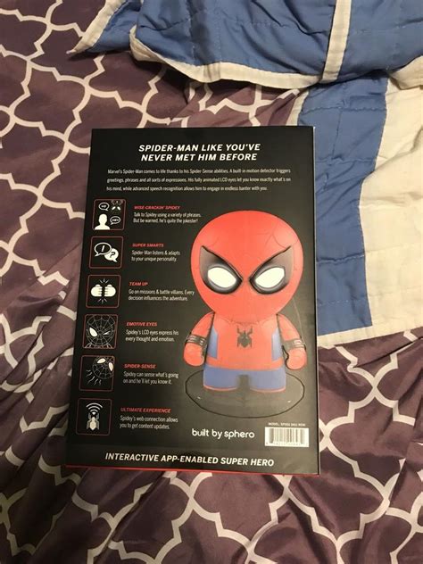 Spiderman Sphero Spider-Man Interactive App-Enabled Super Hero SP001 ...