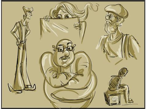 Komal Jani On Linkedin Characterdesign Sketches Rough Artwork