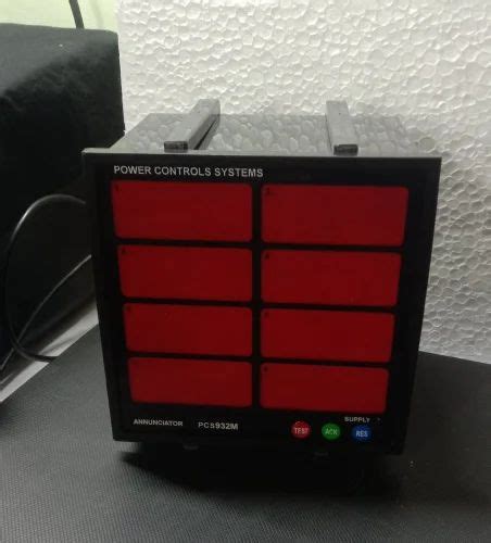 Wired 8 Window Alarm Annunciator For Industrial At ₹ 3600piece In
