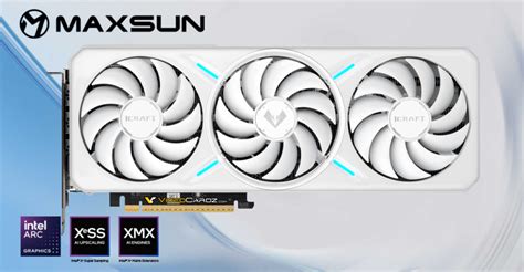 Maxsun Unveils Intel Arc B580 Icraft And Milestone Gpus With 12gb Memory