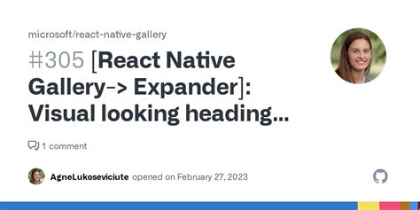 React Native Gallery Expander Visual Looking Heading Expander Is Not Defined As Heading