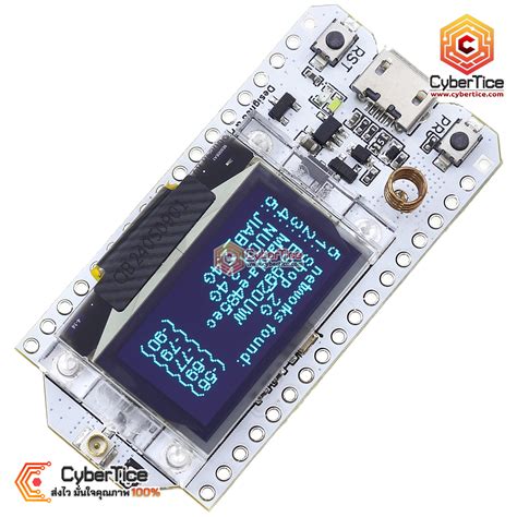 Lora Sx1276 868 915mhz Esp32 096 Inch Blue Oled Bluetooth Wifi Lora Kit 32 Development