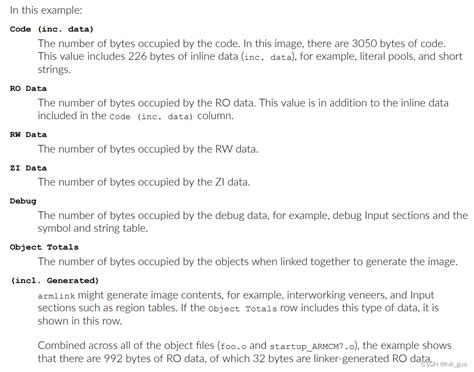 Keilmdk编译后内存大小rorwzi理解rw Size Csdn博客