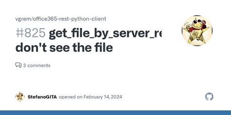 Getfilebyserverrelativepath Dont See The File · Issue 825