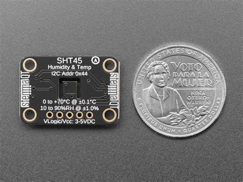 Adafruit Sensirion Sht Precision Temperature Humidity Sensor Stemma Qt Qwiic Id
