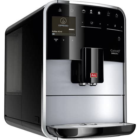 Melitta Caffeo Barista TS kaffemaskine i sølv | Lomax