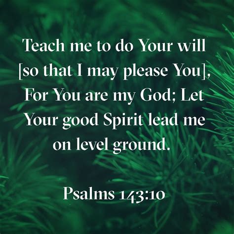 Psalm 14310 Rbibleinspirations